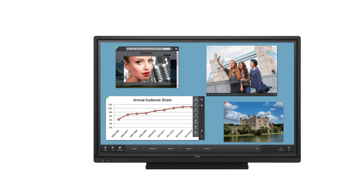 AV software a příslušenství | Sharp